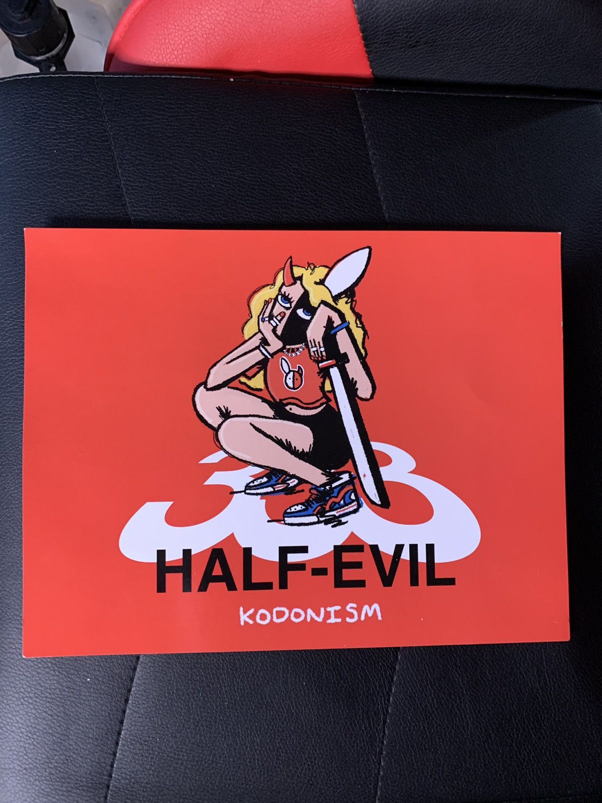 Half Evil × Kodone HALF EVIL x KODONE “K GIRL” PRINT | Grailed