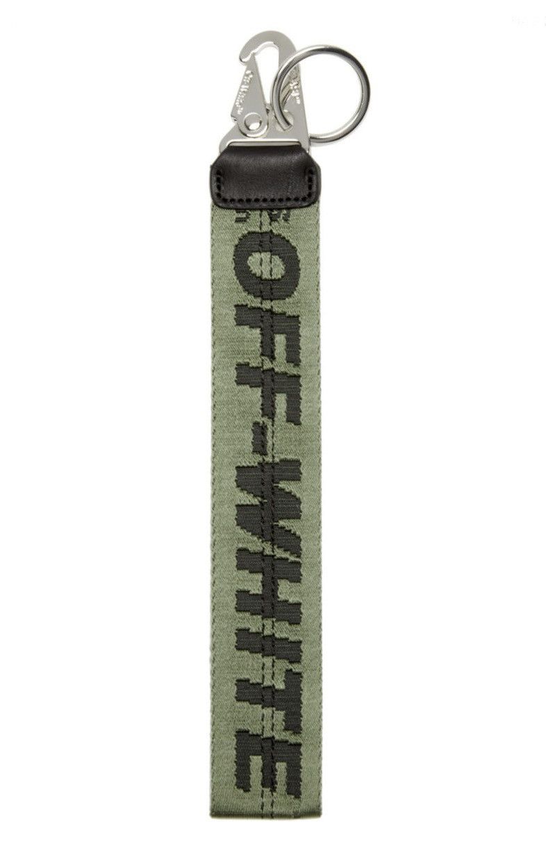 Off-White Off-White Olive Green Keychain | Grailed