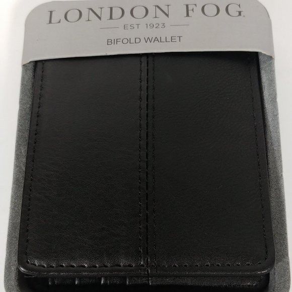 London Fog LONDON FOG MEN'S BIFOLD WALLET BLACK | Grailed