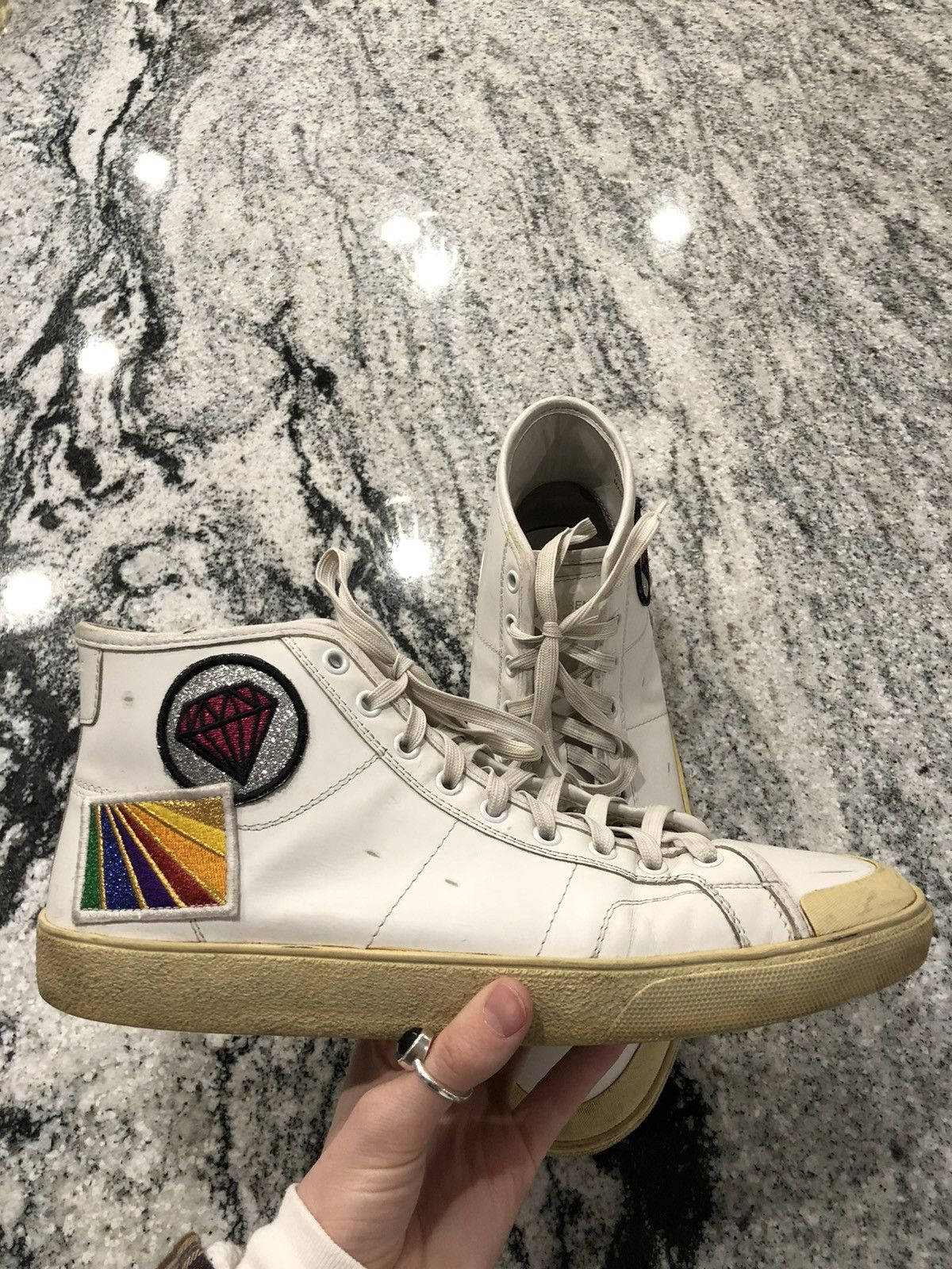 Saint Laurent Paris Saint Laurent surf mid diamond | Grailed