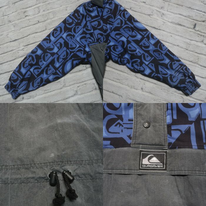 Quiksilver Vintage 80s Quicksilver Pullover Jacket Size M World Force ...