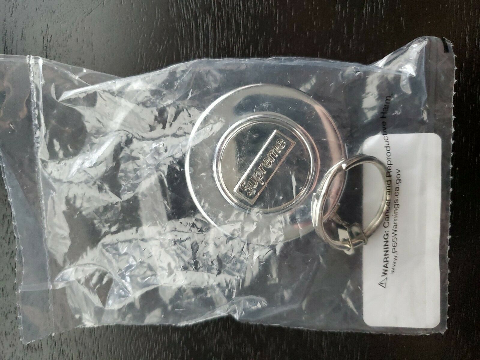 Supreme Supreme KEY-BAK Original Retractable Keychain Silver | Grailed