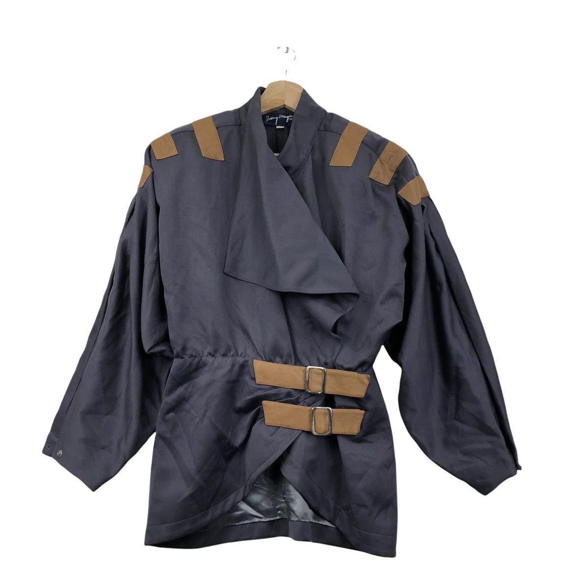 Thierry Mugler THIERRY MUGLER PARIS Jacket Cape Coat Trench Parka | Grailed
