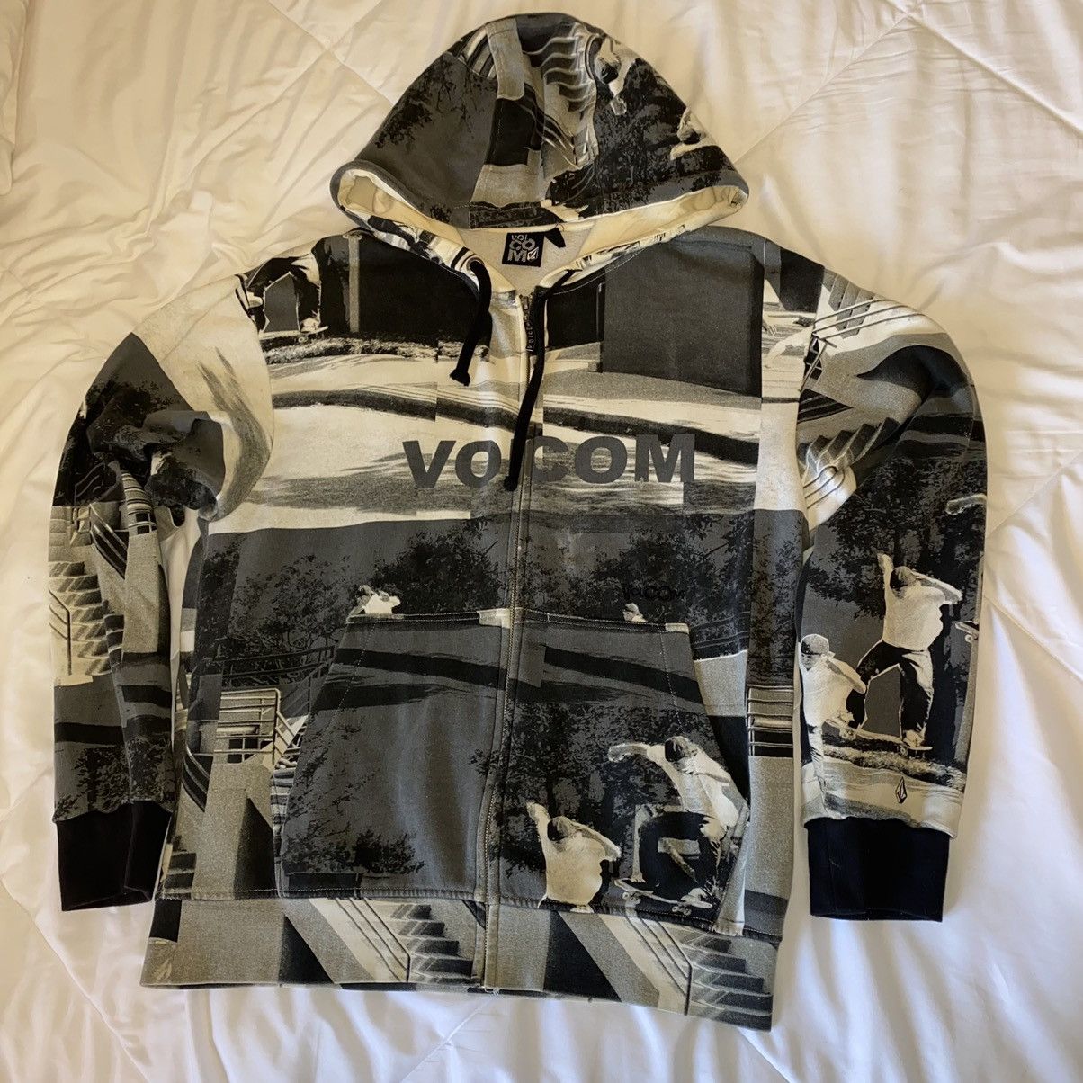 Volcom Volcom Ryan Sheckler Vintage Hoodie Zip Up | Grailed