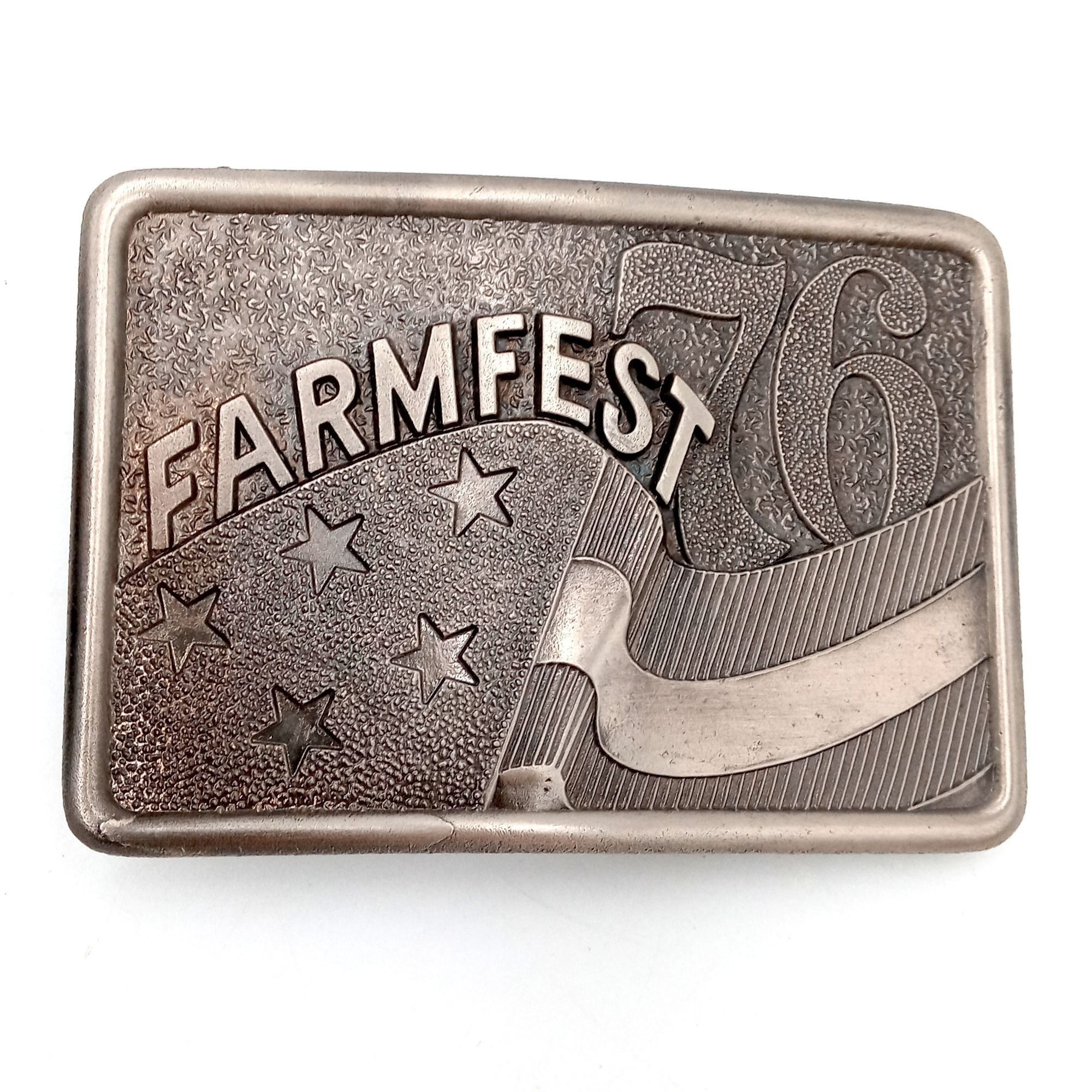 Other Farm Fest 76 Belt Buckle Bicentennial USA Flag 1976 | Grailed