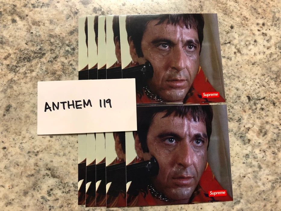 Supreme Supreme Scarface Shower Sticker | Grailed
