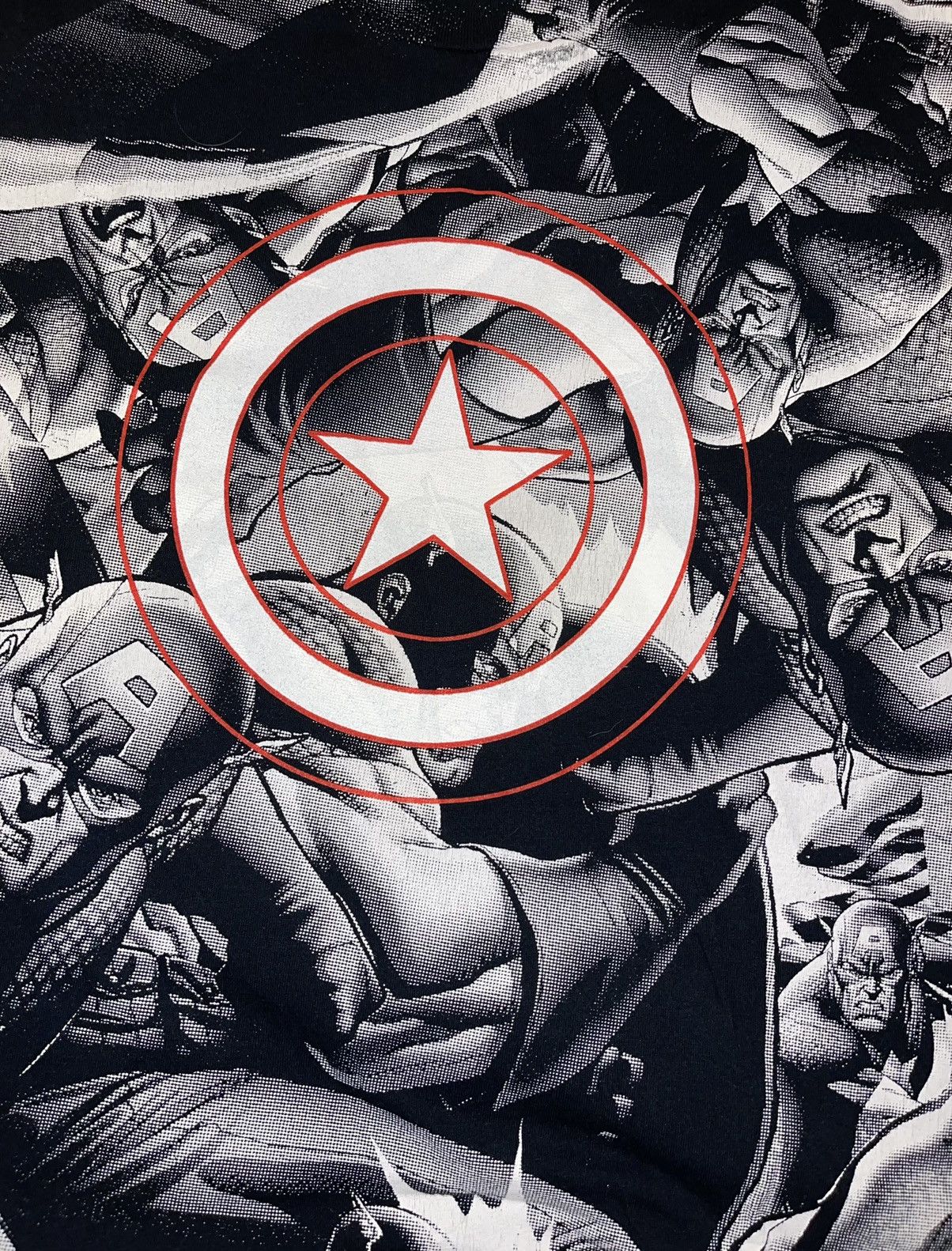 Mad Engine × Marvel Comics × Vintage Black Marvel Made Engine Captain ...