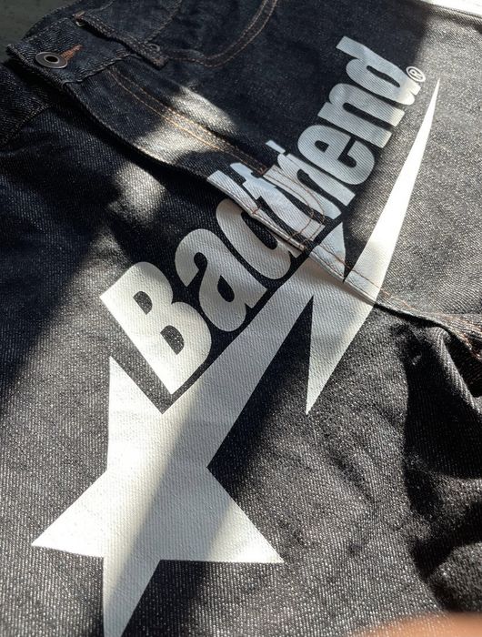 Badfriend Badfriend Jeans - Black with White text | Grailed