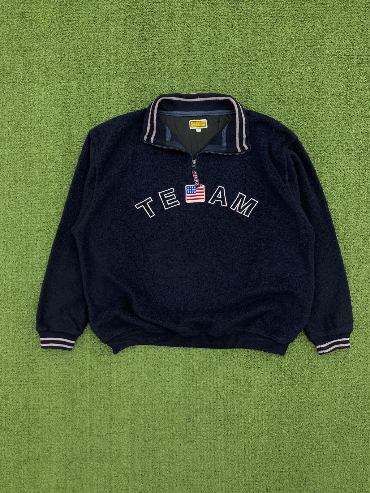 Vintage Vintage Boxy Fleece Team USA 90s | Grailed