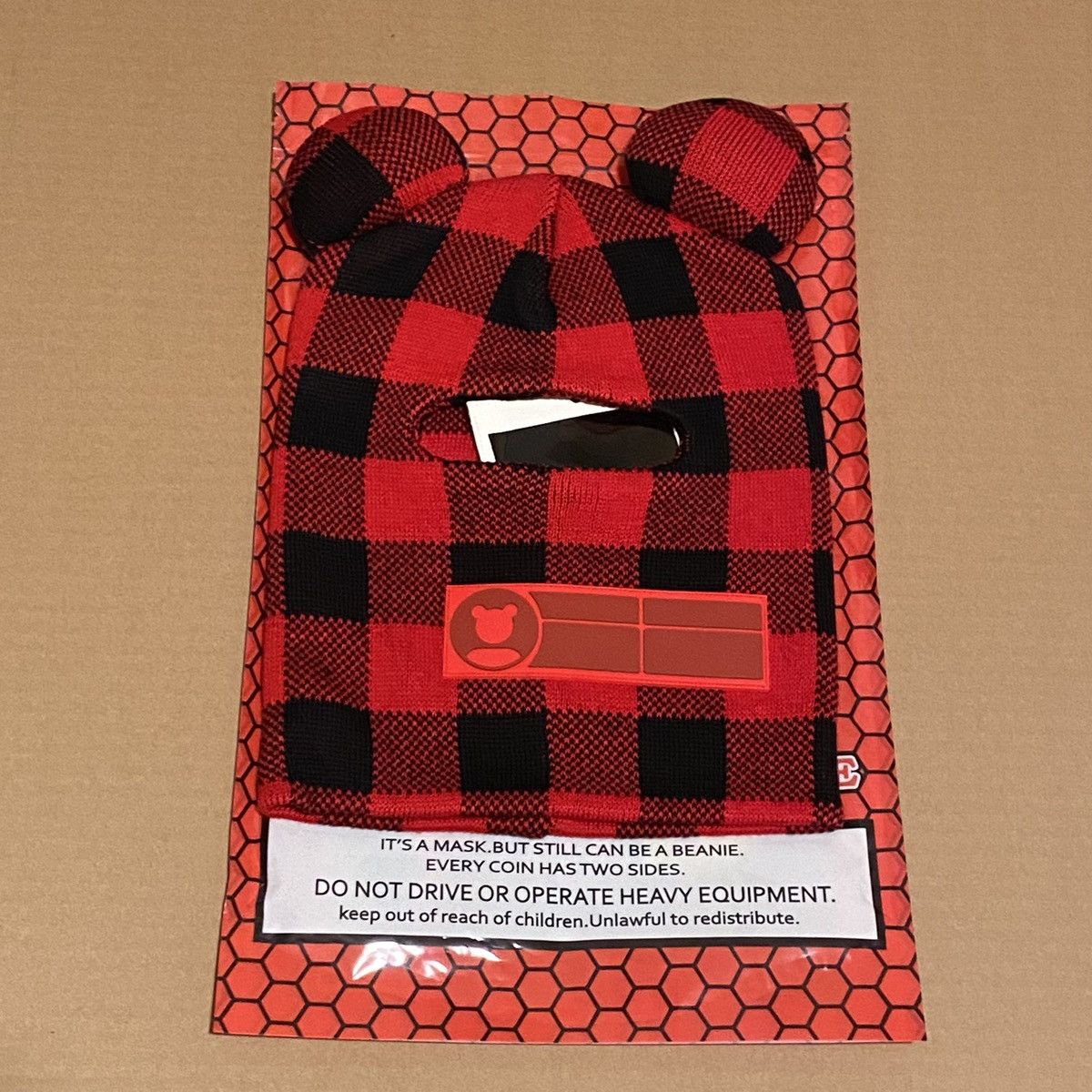 Japanese Brand *FINAL DROP* Jose Wong Red Picky Mask (Strawberry) | Grailed