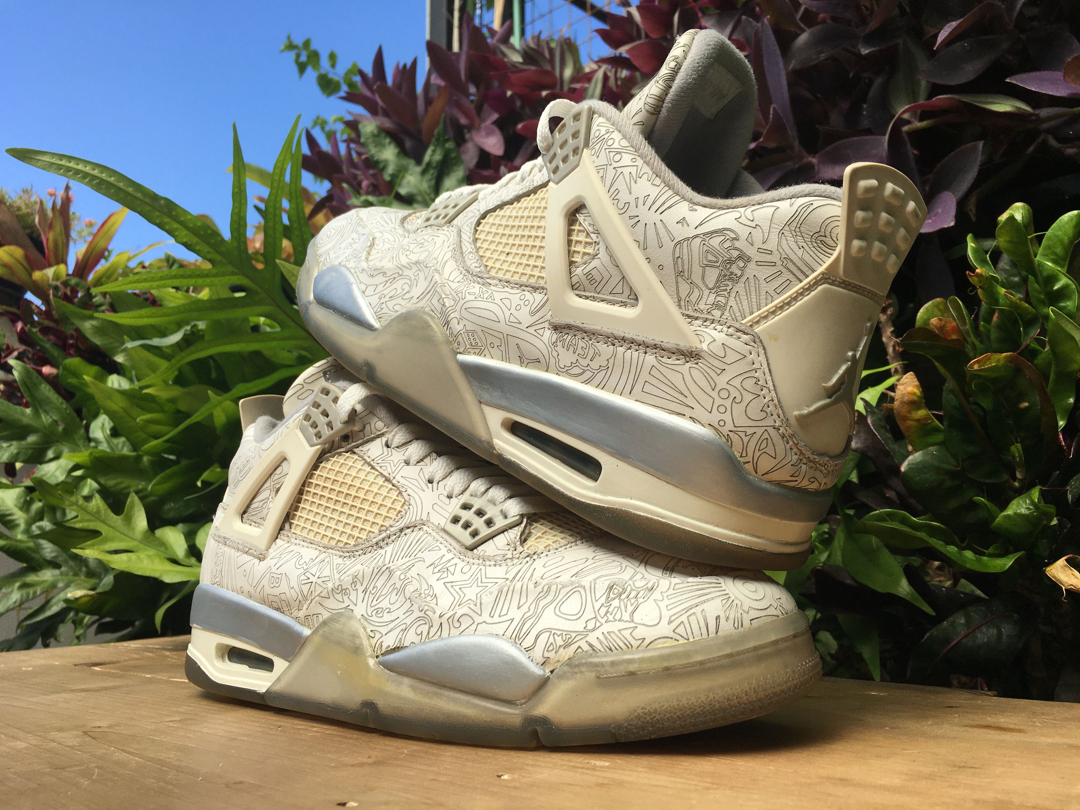 Jordan Brand × Nike 🔥 Nike Air Jordan 4 Retro Laser 30th Anniversary ...