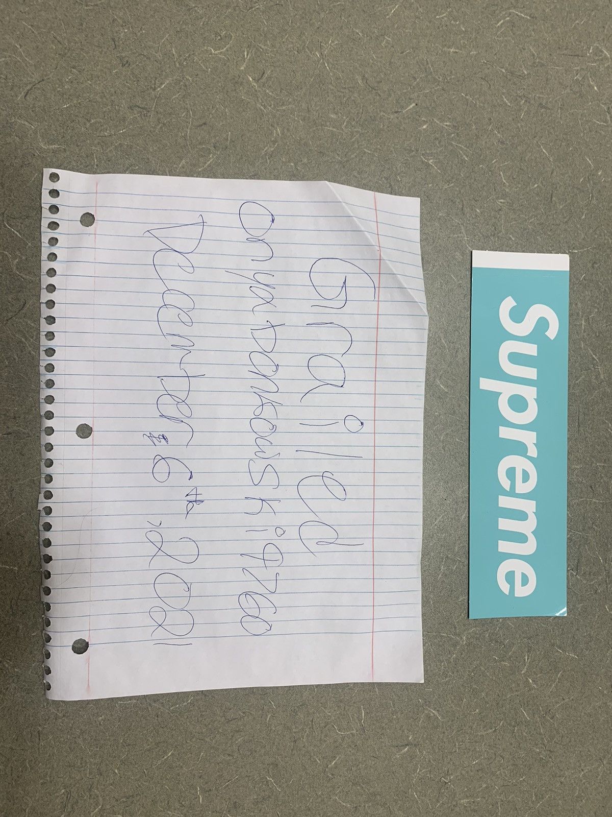 Supreme Supreme Tiffany and Co. Sticker | Grailed