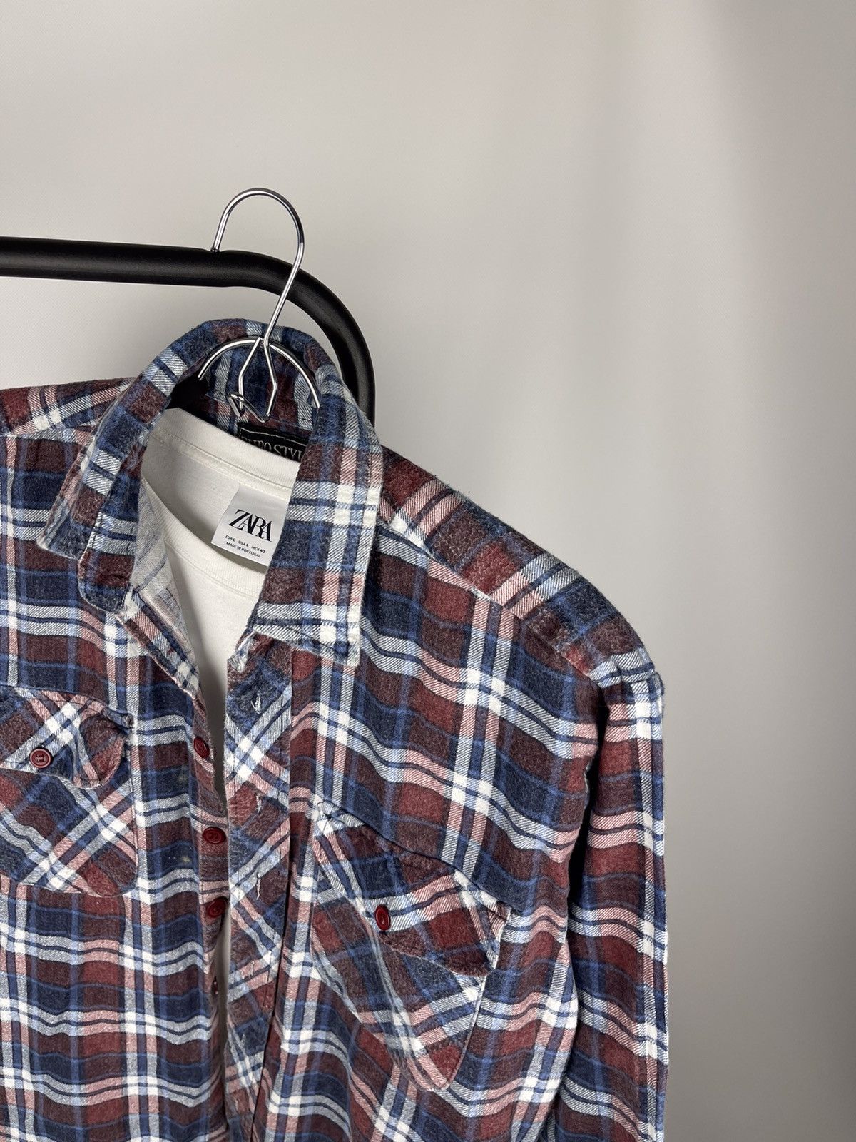 Flannel × Streetwear × Vintage Flannel Shirt Vintage Travis Scott Style ...