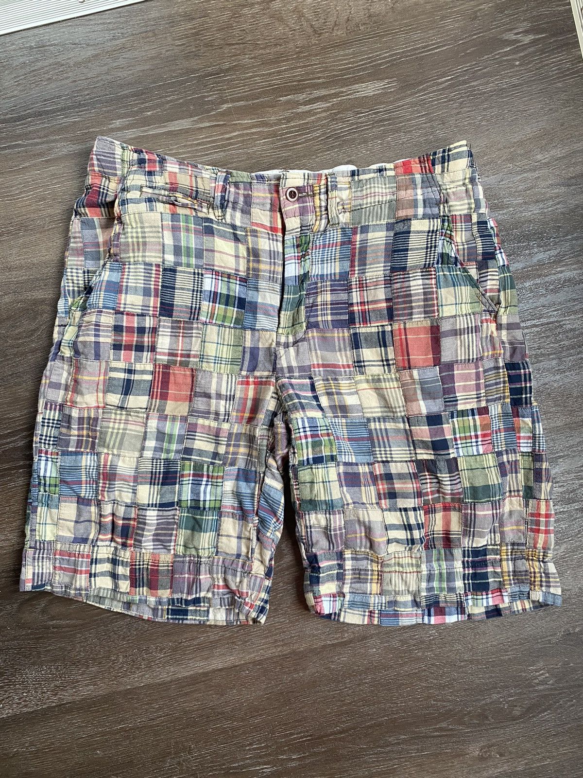 Polo Ralph Lauren Vintage Polo Patchwork Shorts | Grailed