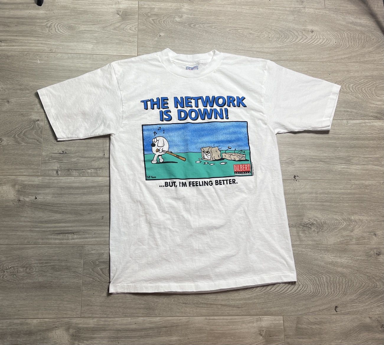 Vintage Vintage Dilbert “The Network Is Down” Comic Computer | Grailed