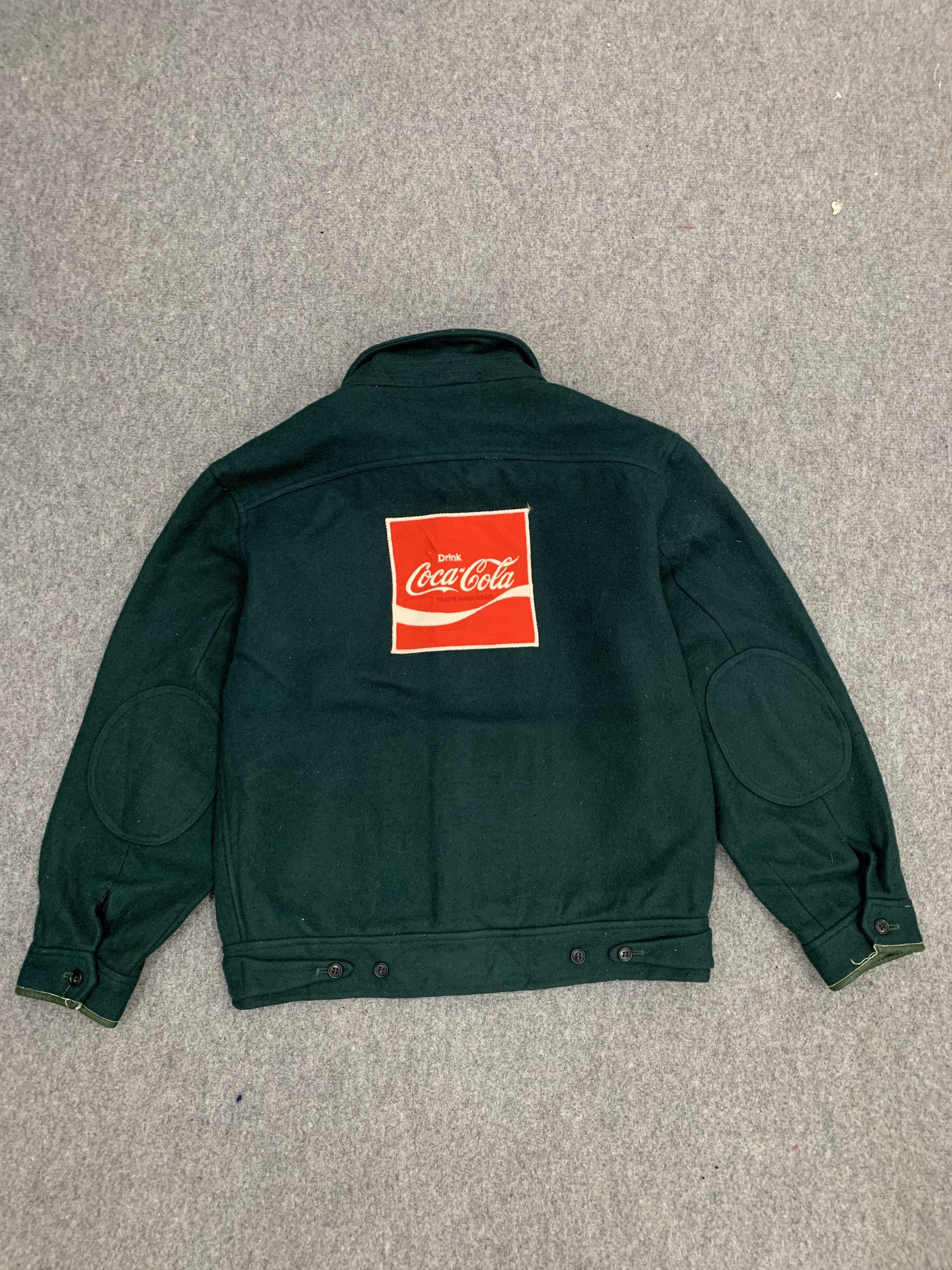 Vintage Vintage Coca Cola Wool Jacket | Grailed