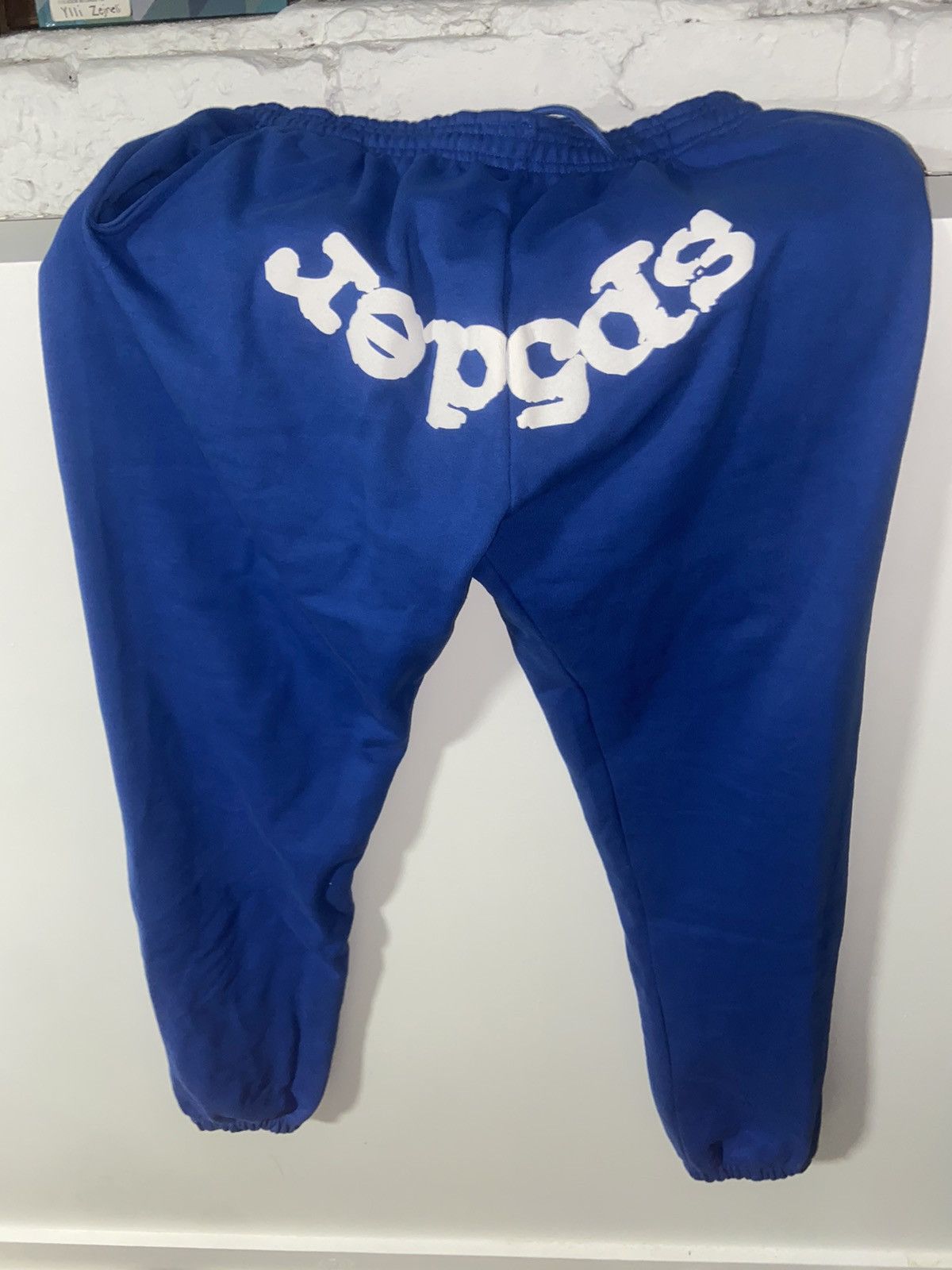 Young Thug Spider Worldwide “SP5DER” Sweats - Blue | Grailed