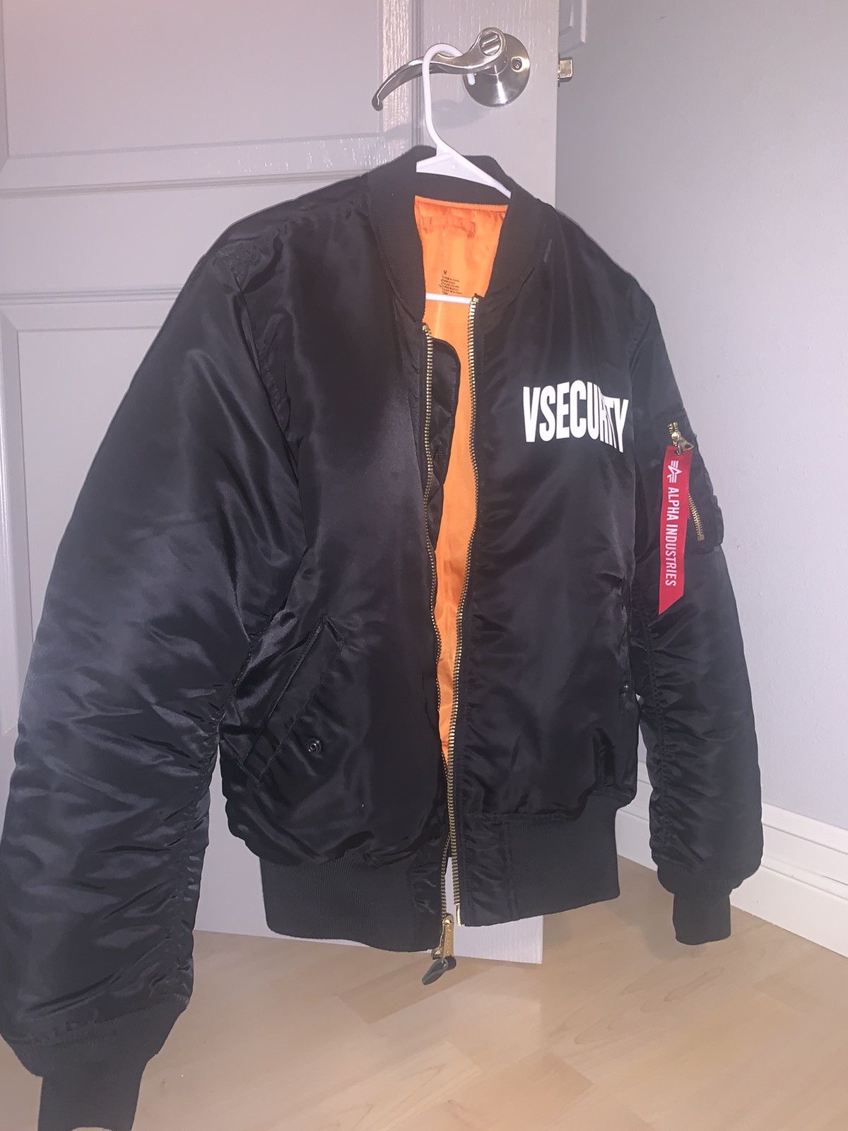 Alpha Industries × Playboi Carti King Vamp Tour VSECURITY Bomber Jacket ...