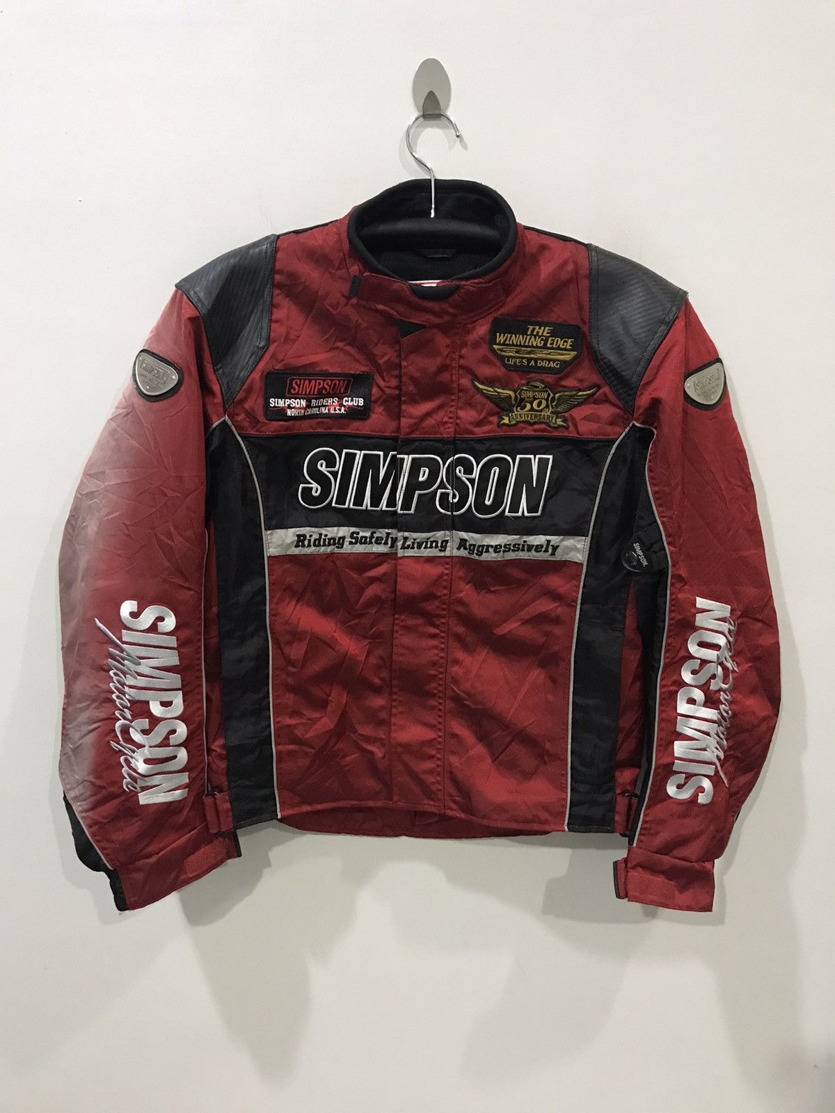 Racing SIMPSON USA Track/Drag/Dirt Bike Racing Jacket | Grailed