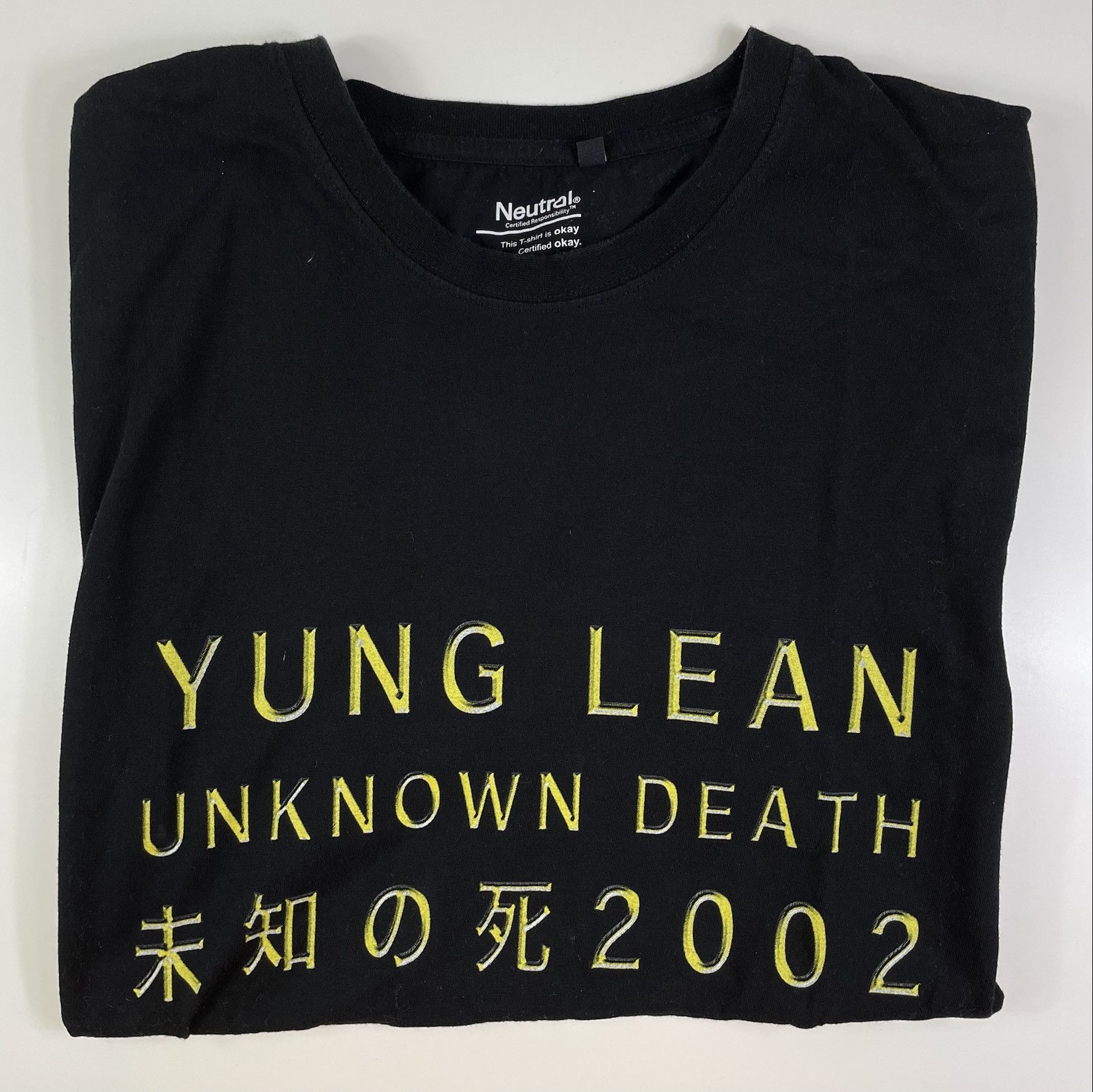 Yung Lean Yung Lean & Sad Boys Unknown Death Tour T-Shirt | Grailed