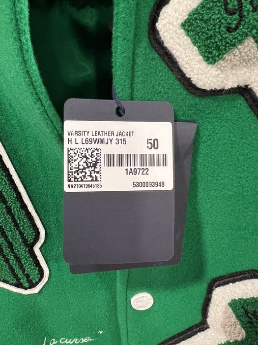 Louis Vuitton Louis Vuitton Green Varsity Jacket | Grailed