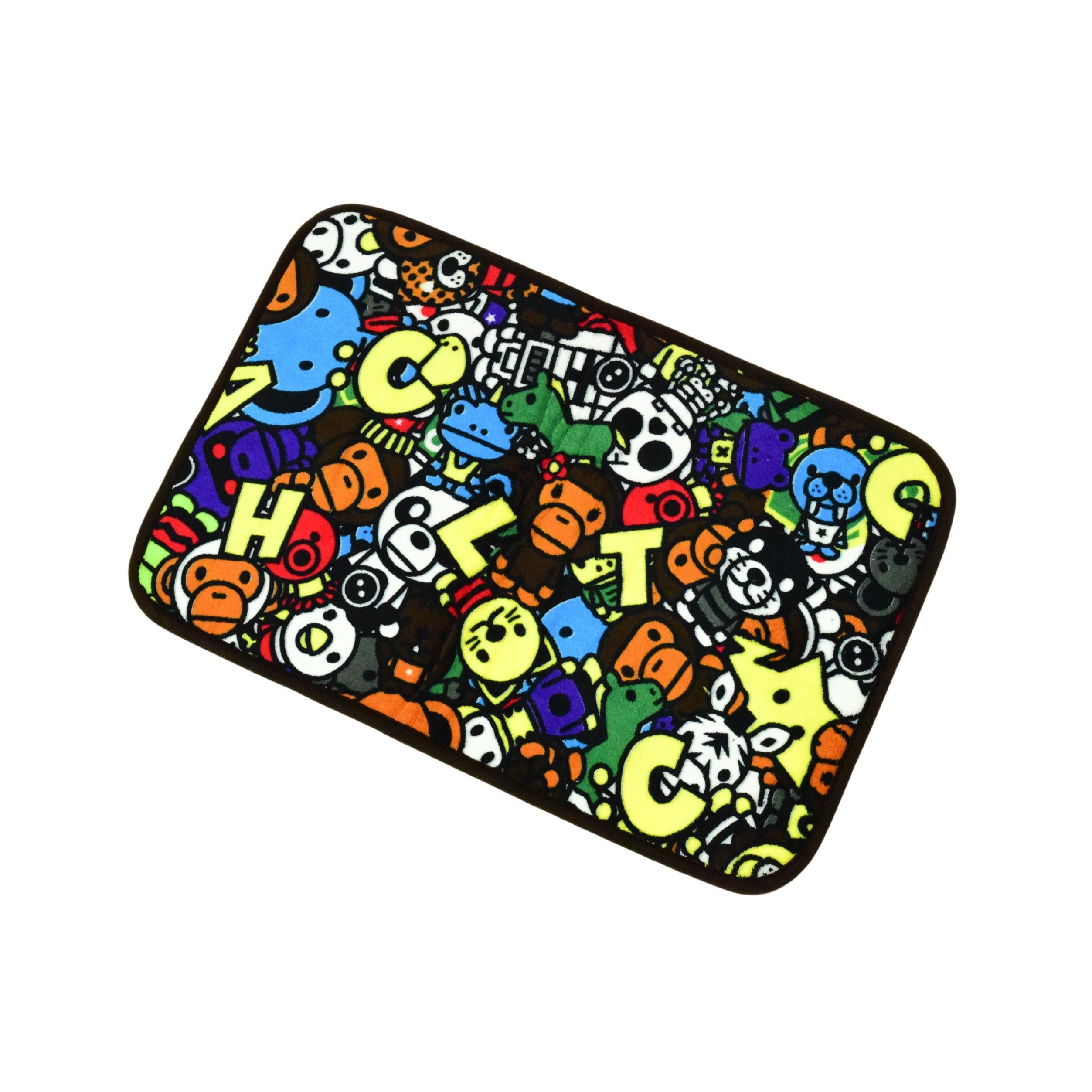 Bape NEW A Bathing Ape x Chocoolate Baby Milo Safari Rug | Grailed