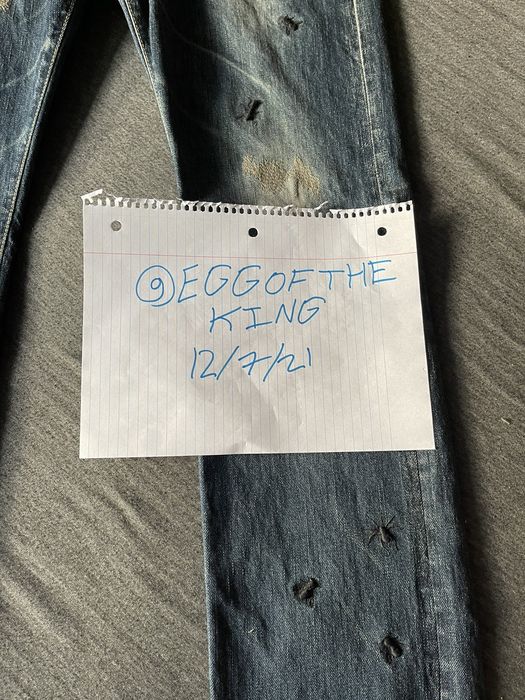 Undercover Undercover AW06 'GURUGURU' Bug Denim Jeans | Grailed