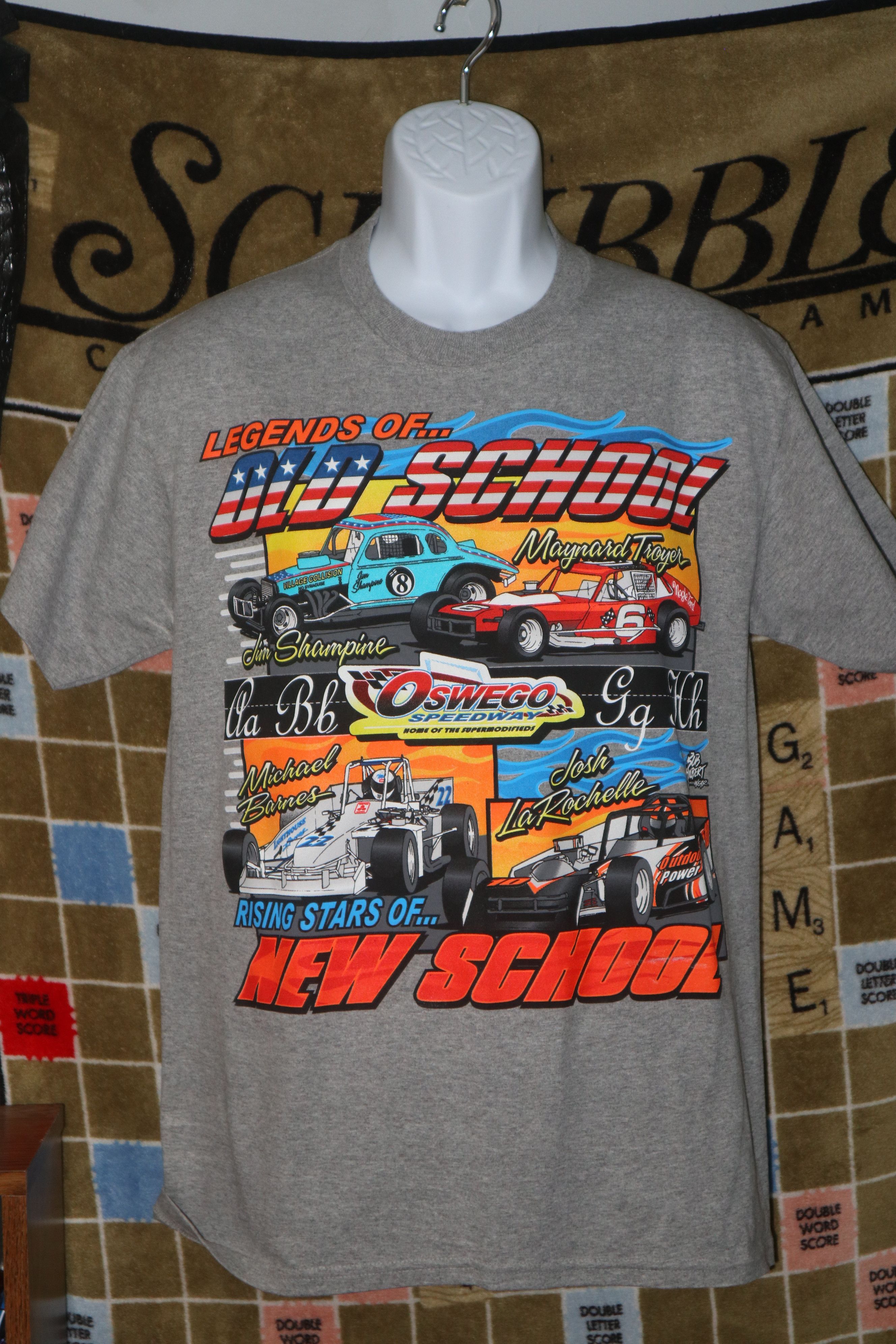 Vintage Oswego Speedway Legends of Old School T-Shirt | Grailed