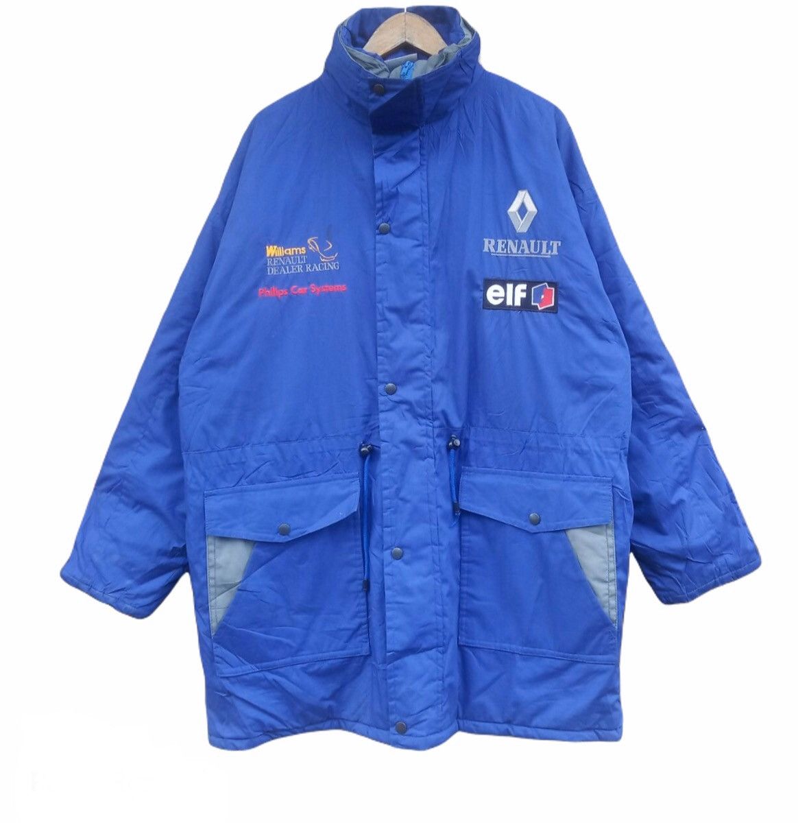 Vintage Vintage William Renault Racing Jacket ELF Sport Race Car | Grailed