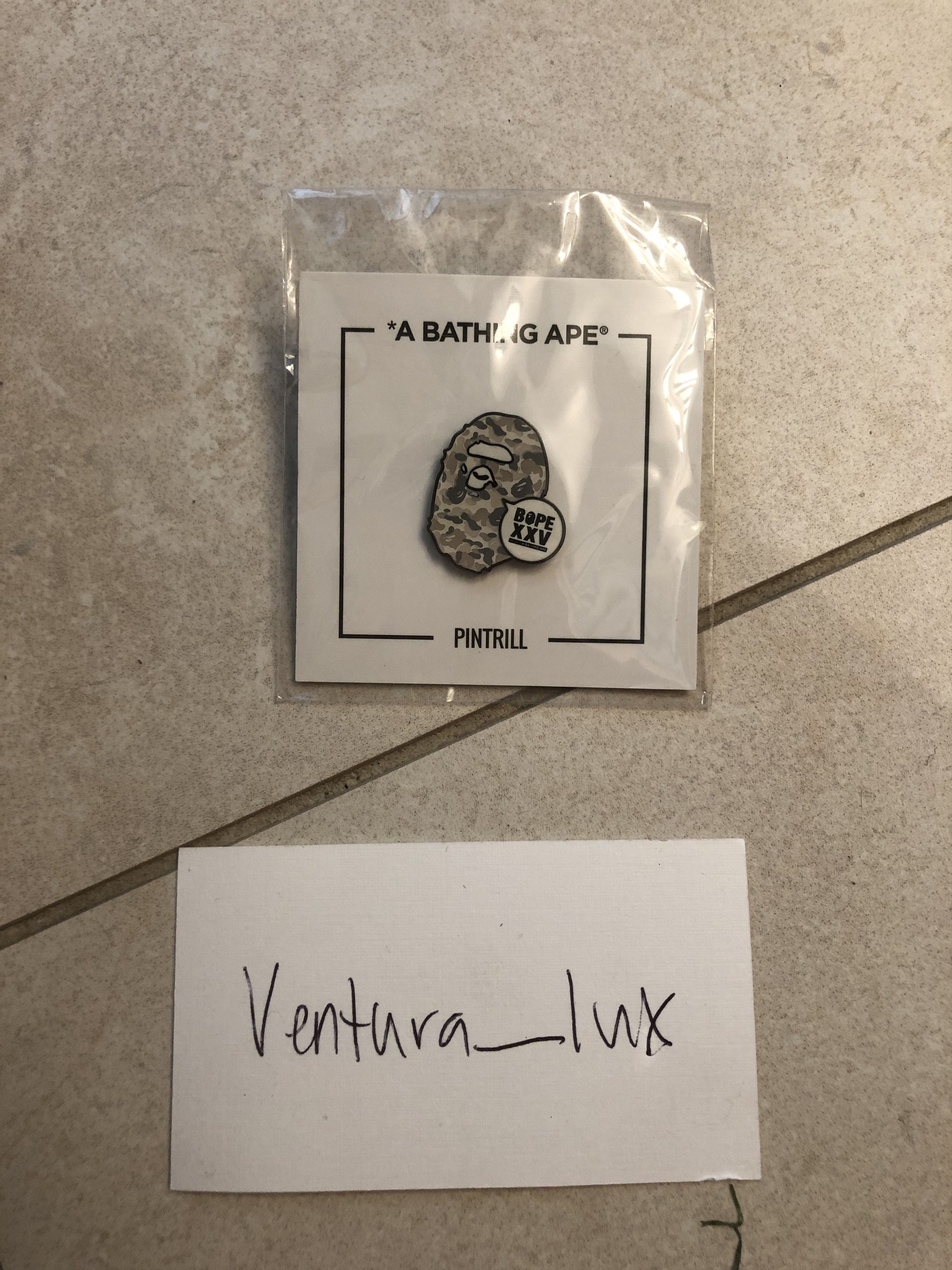 Bape Bape pin trill pin | Grailed