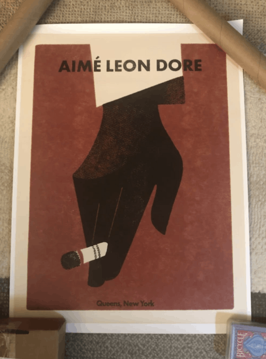 Aime Leon Dore NEW Aime Leon Dore Molina Graphic Hand Poster 18''x24 ...