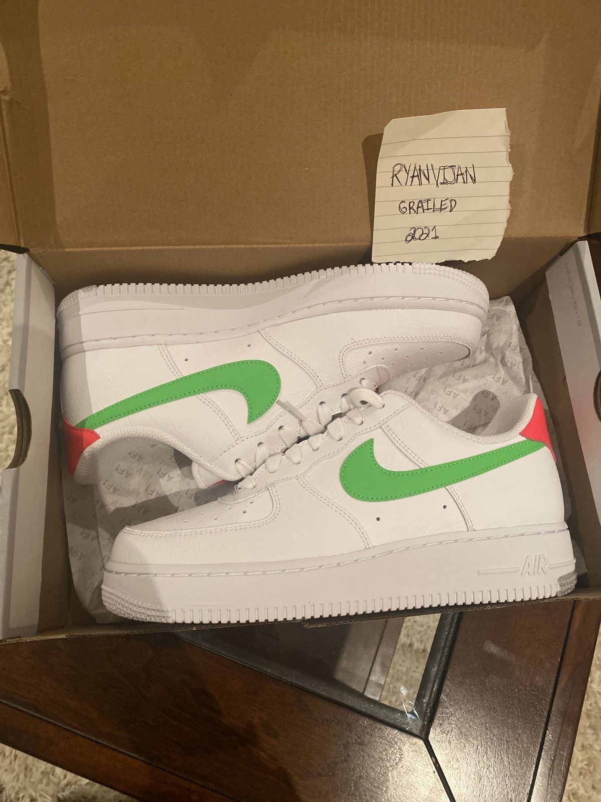 Nike Air Force 1 Low Watermelon | Grailed