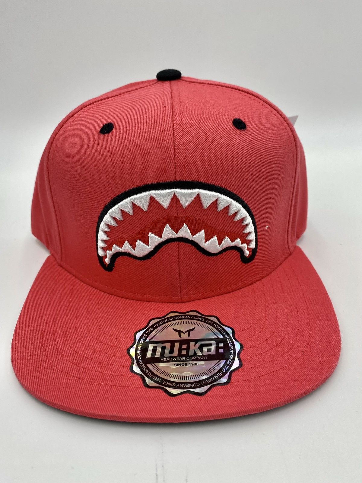 Streetwear × Vintage A Bathing Shark Teeth Vintage Pink Adjustable ...