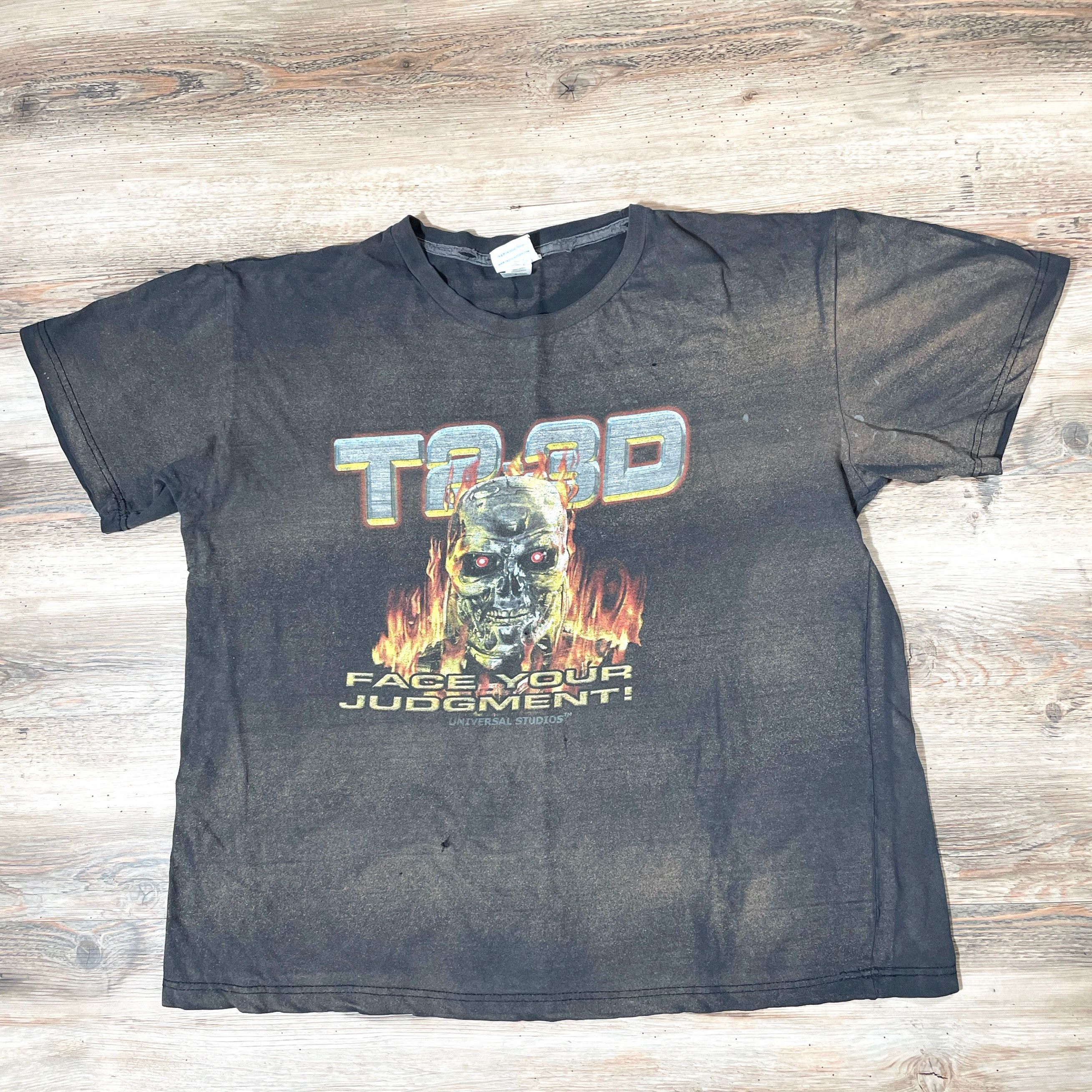 Movie × Universal Studios × Vintage Rare 90s Y2K Vintage T2 3D ...