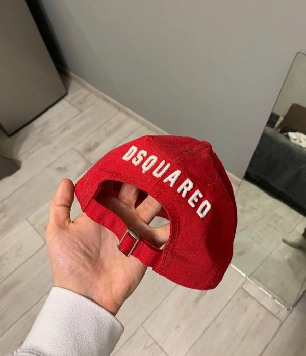 Dsquared2 Dsquared Icon Hat Red / White | Grailed