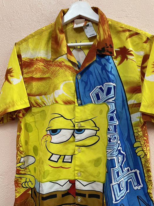 Vintage Vintage spongeBob SquarePants all over printed nickelodeon ...
