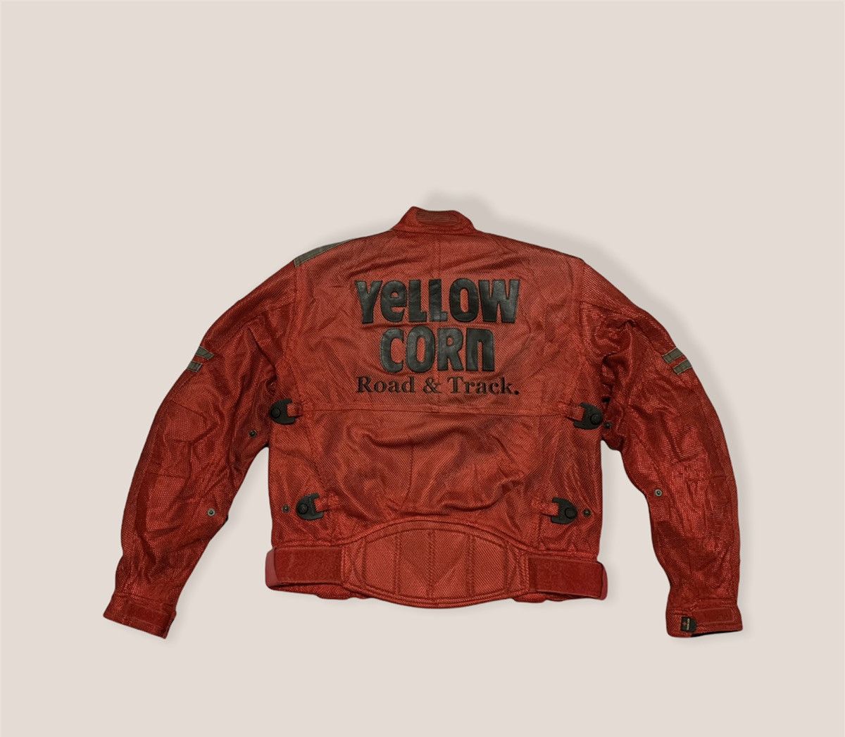 Racing × Yellow Corn Vintage yellow corn motorcycle jacket - motor ...