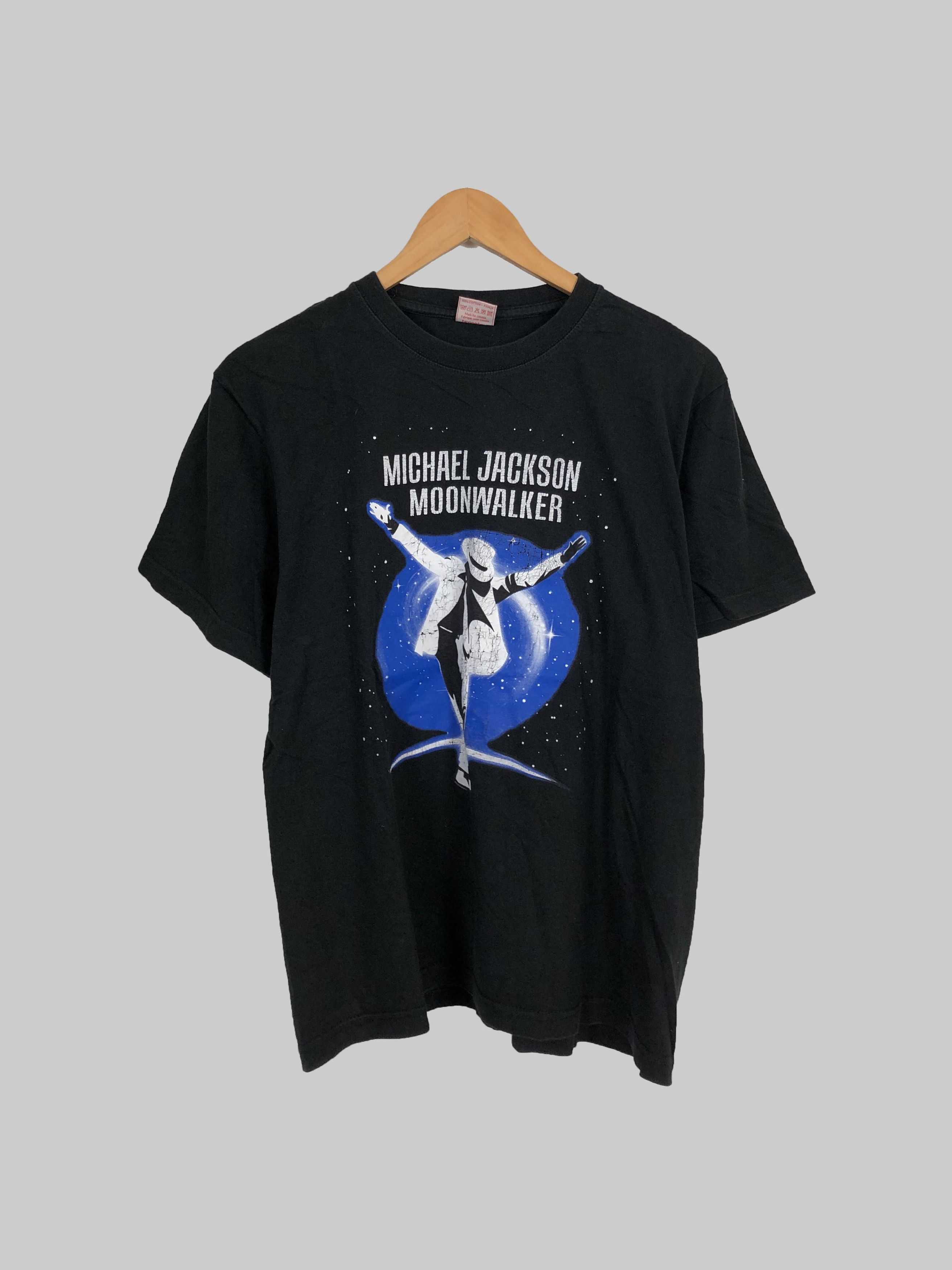 Vintage 00s Michael Jackson Moonwalker Whitney Houston Short Sleeve T Shirts