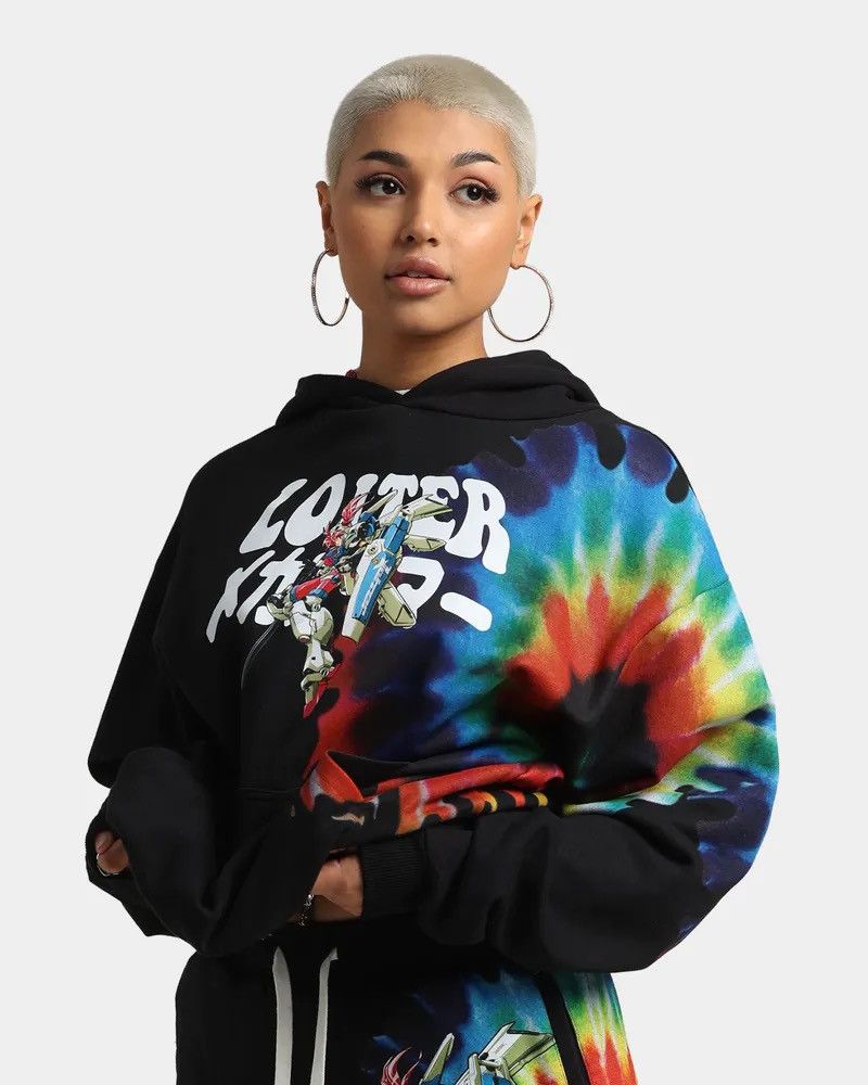 Other Loiter gundam robot girl anime graphic print tie dye hoodie | Grailed