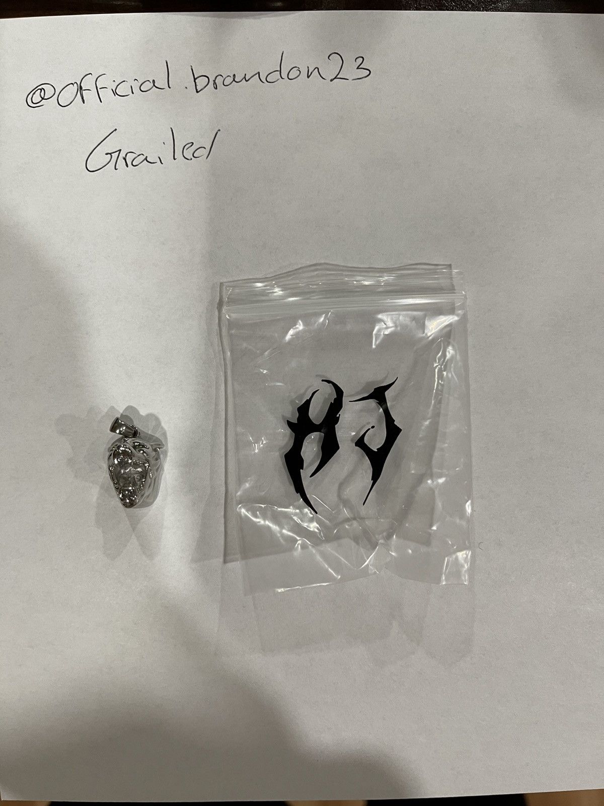 Jewelry Hard Jewelry Green Eye Hellcat Pendant- Stainless Steel | Grailed