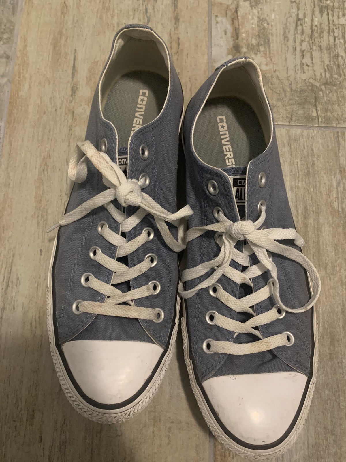 Converse Converse Low-Top Slate Blue | Grailed