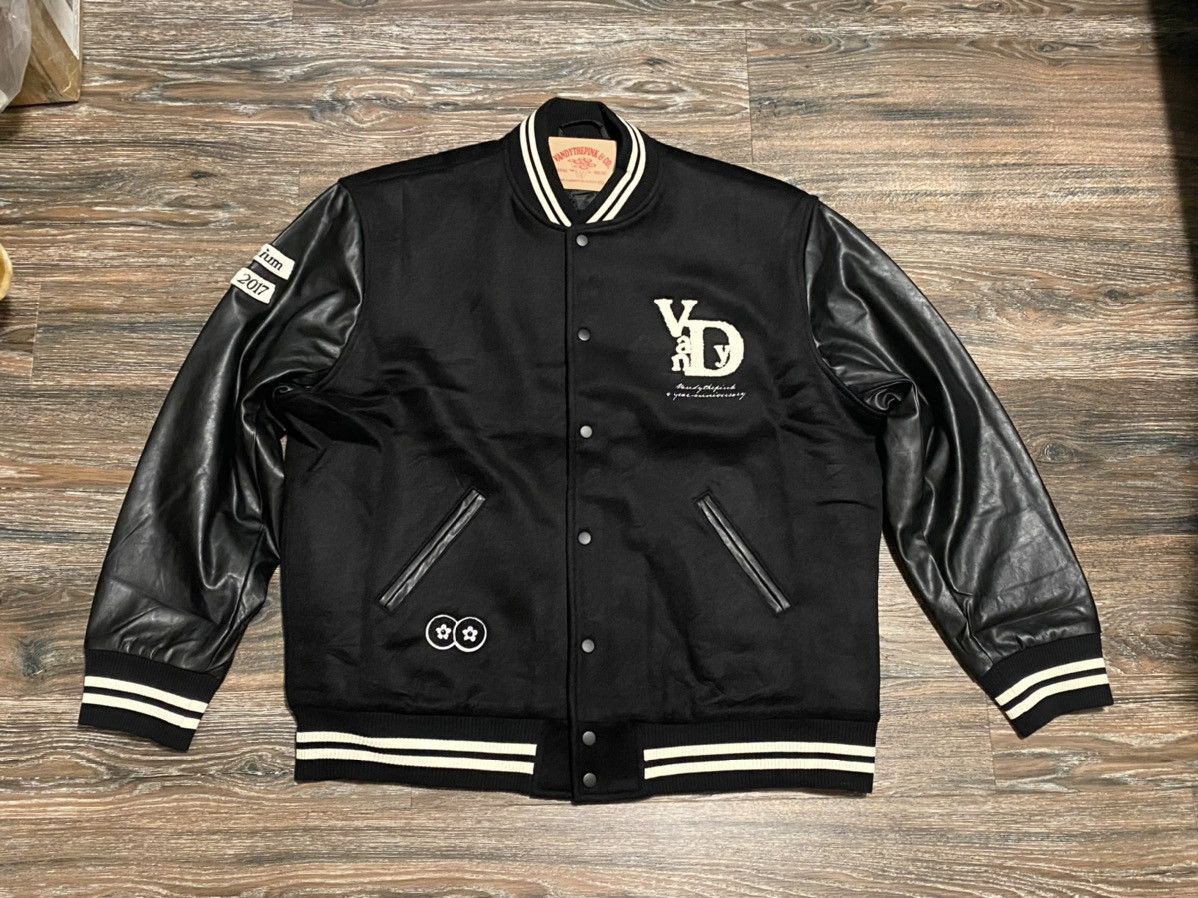 Vandy The Pink Vandy The Pink Varsity Jacket 4 Year Anniversary Black ...