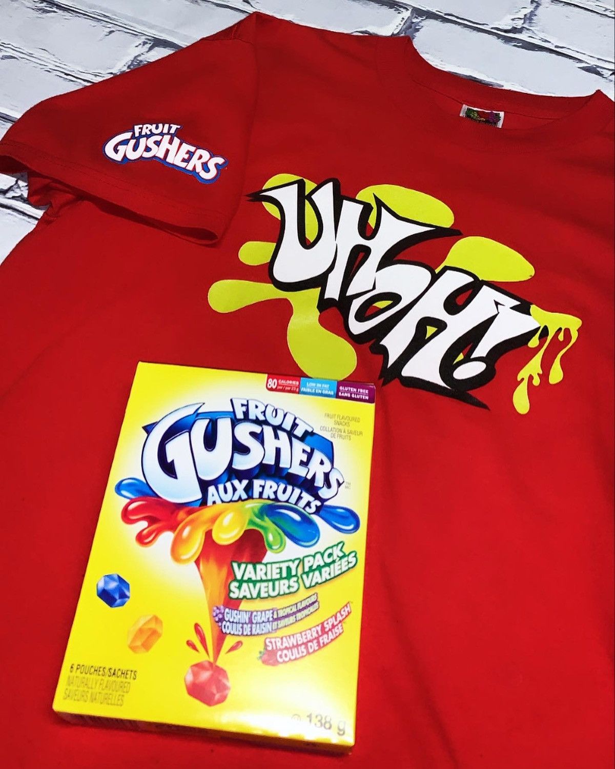 Vintage Vintage 90’s YTZ UH OH! Game Show Fruit Gushers T-Shirt Sz L ...