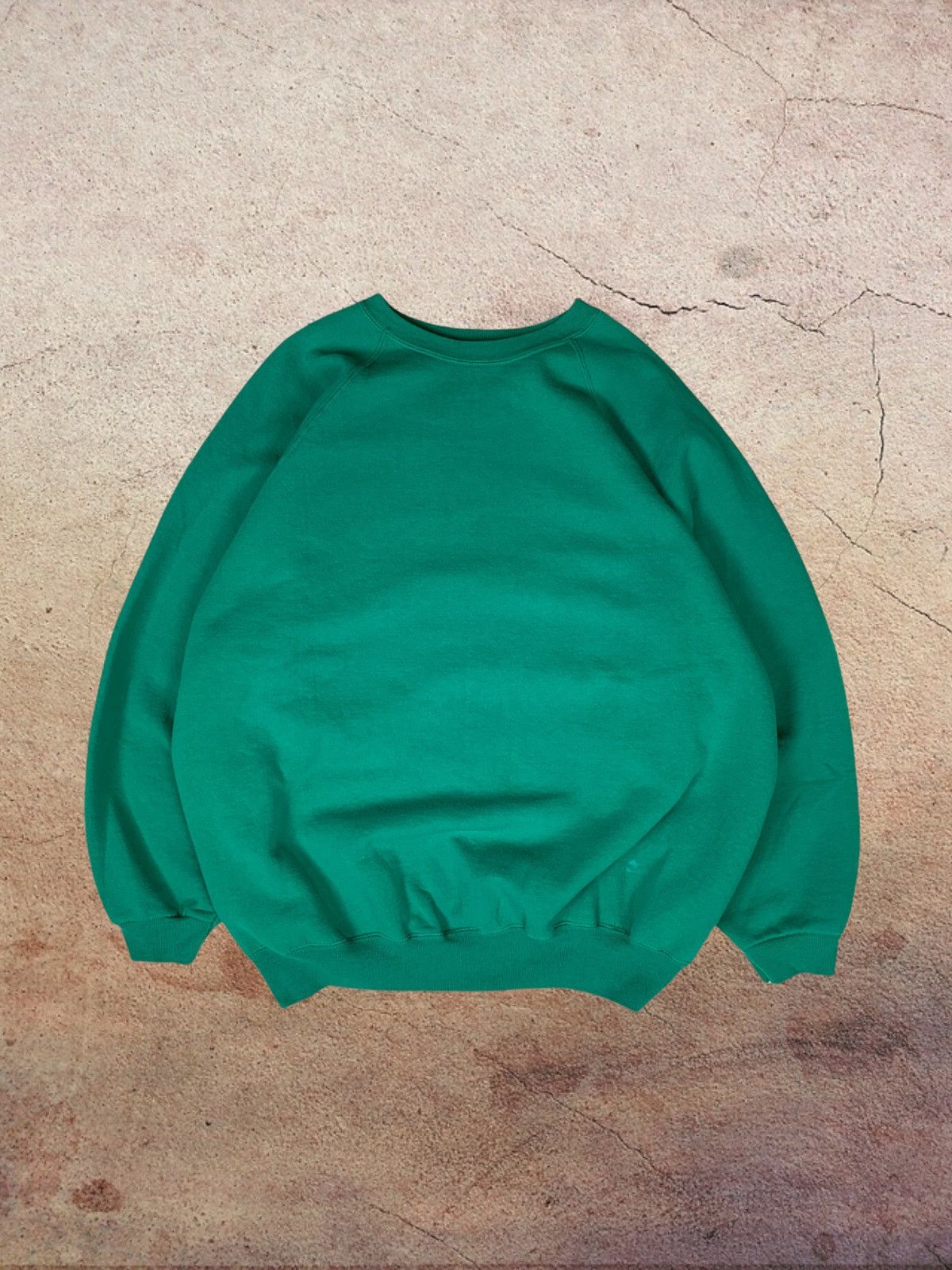 Vintage 90s Grass Green Vibrant Fruit of the Loom Blank | Grailed