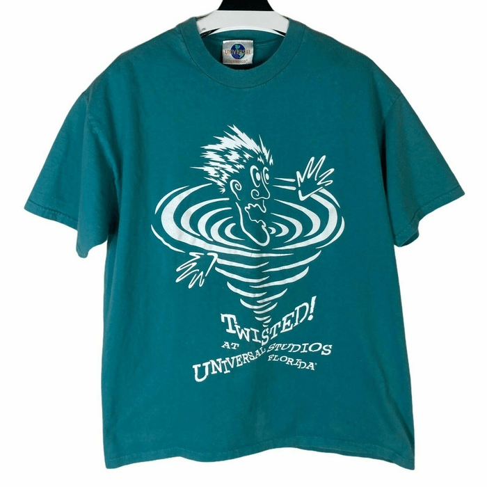 Universal Studios Vintage Universal Studios Mens Twister The Ride Shirt ...