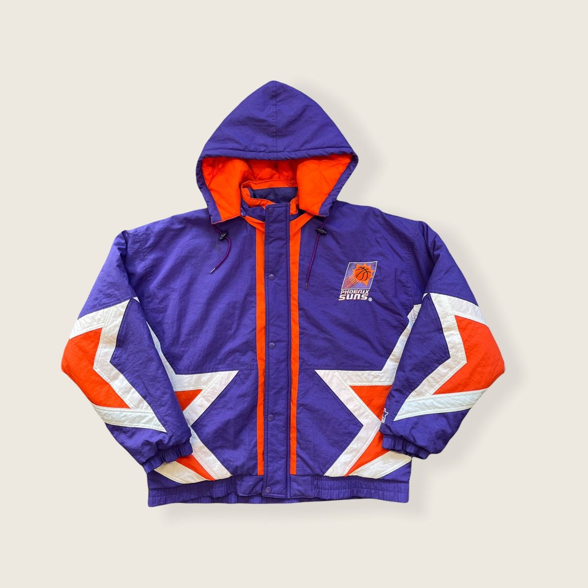 NBA × Starter × Vintage Vintage 90s Phoenix Suns Big Star Starter ...