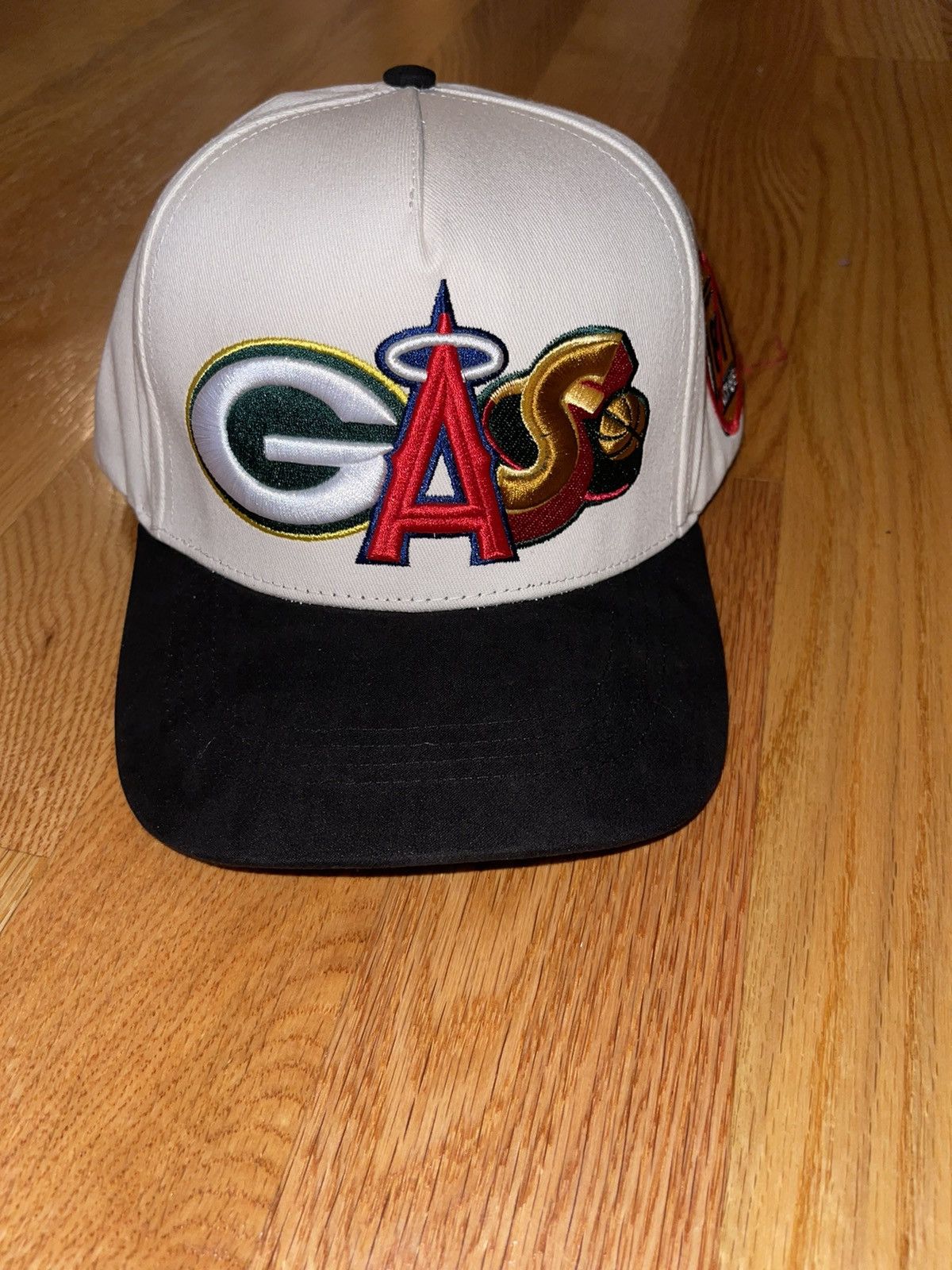 GAS GasNYC Gas NYC Greenbay Packers Angels Sonics SnapBack Hat | Grailed