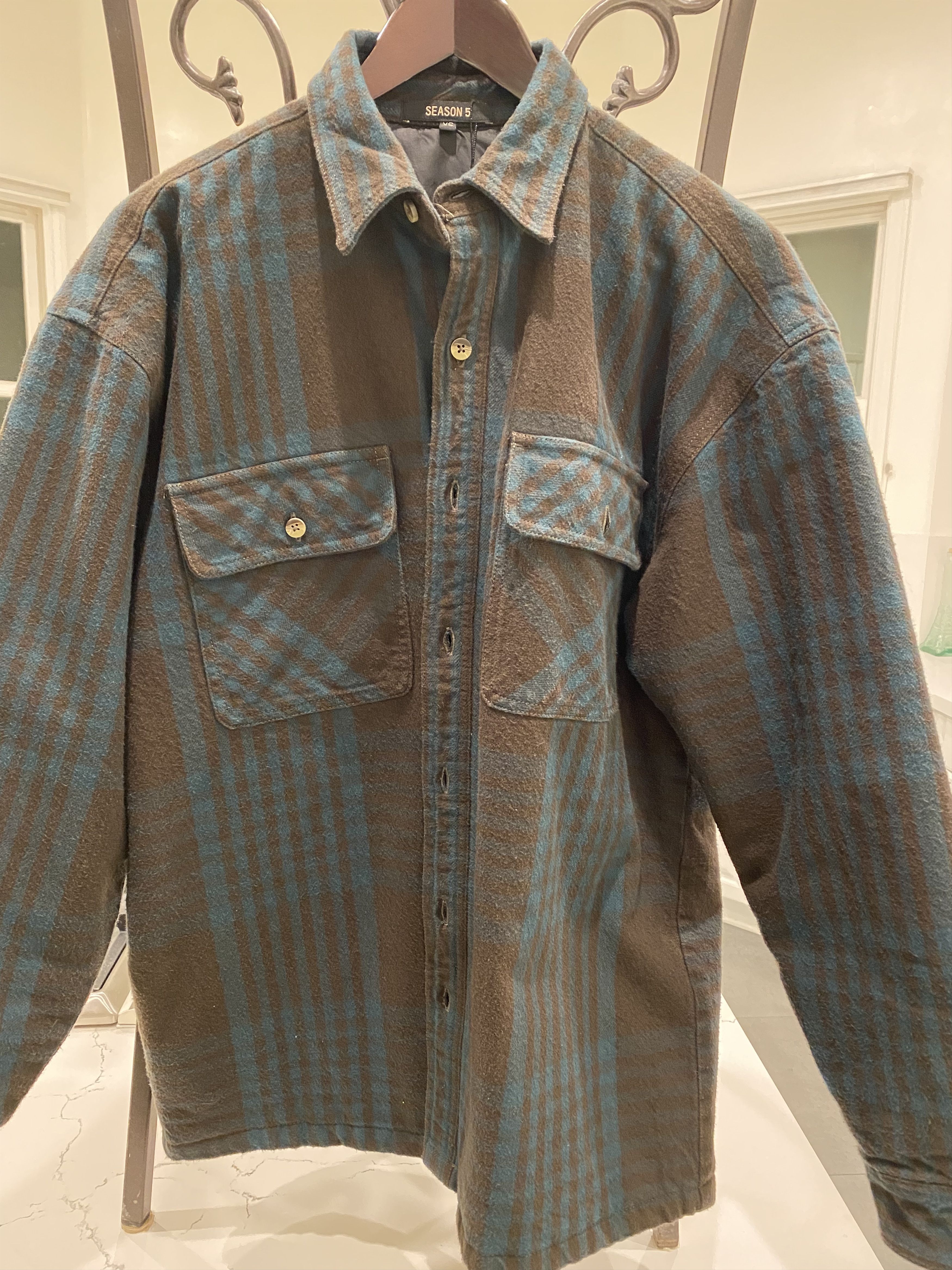 Yeezy Season 5 flannel | Grailed