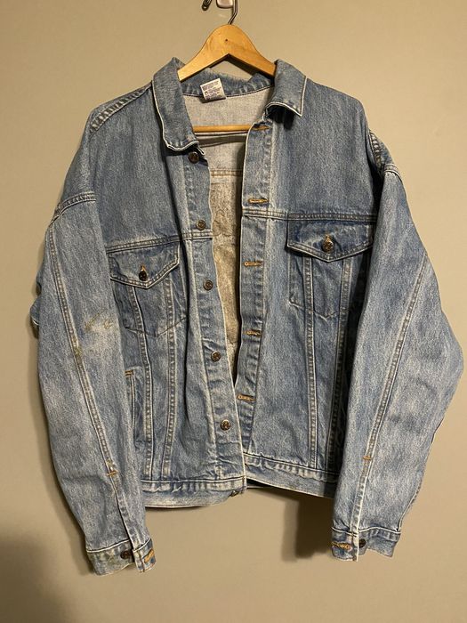 Vintage Vintage Custom Alaska Denim Jacket | Grailed