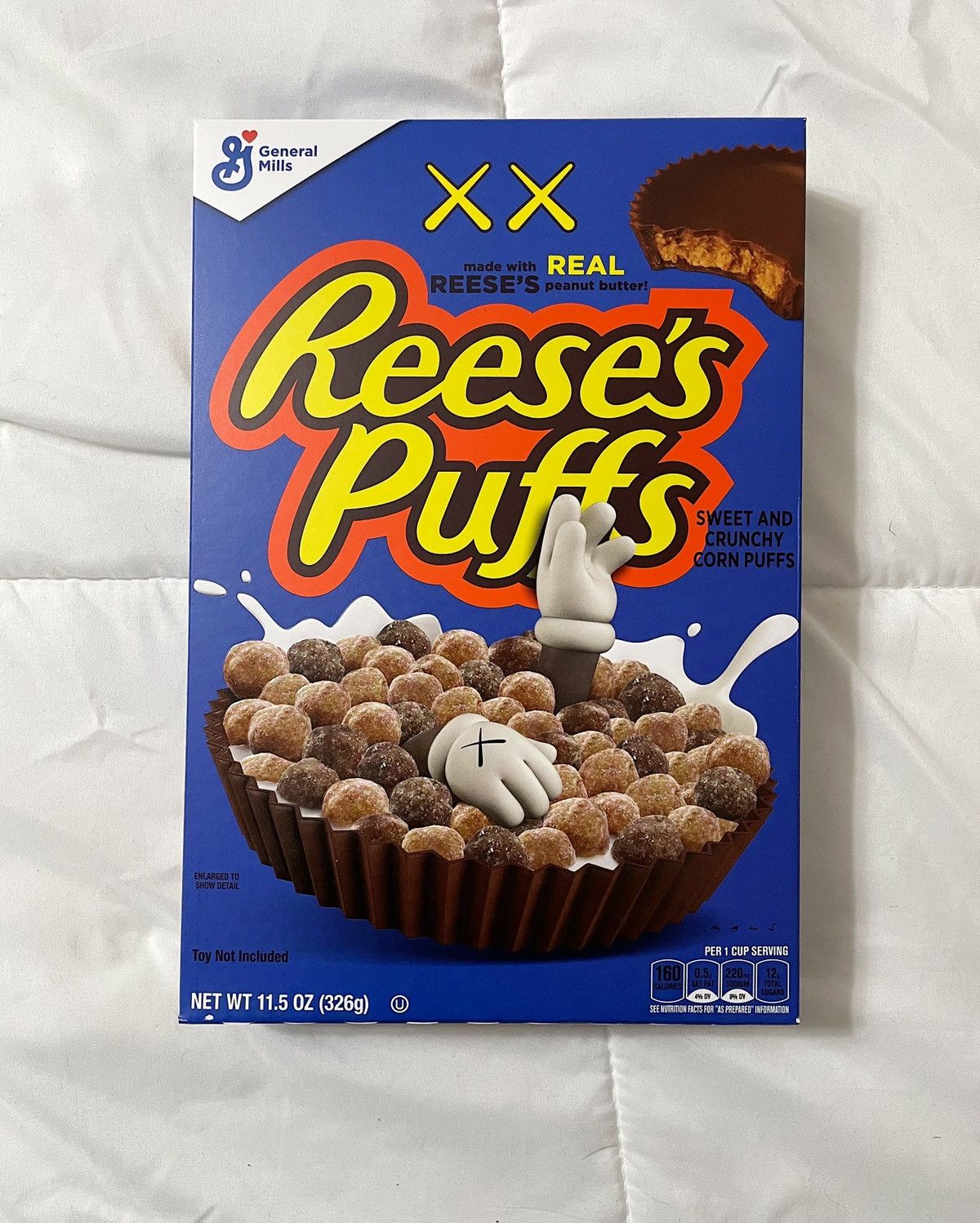 Kaws Kaws Reese’s Puff Cereal Box - Set | Grailed